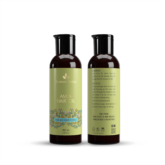 Buy Pure Amla Hair Oil for Hair Growth & Dandruff | 100 ml