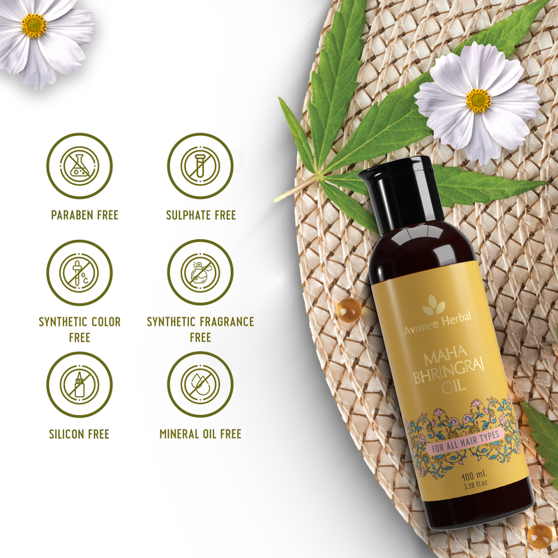 Maha Bhringraj Herbal Hair Oil