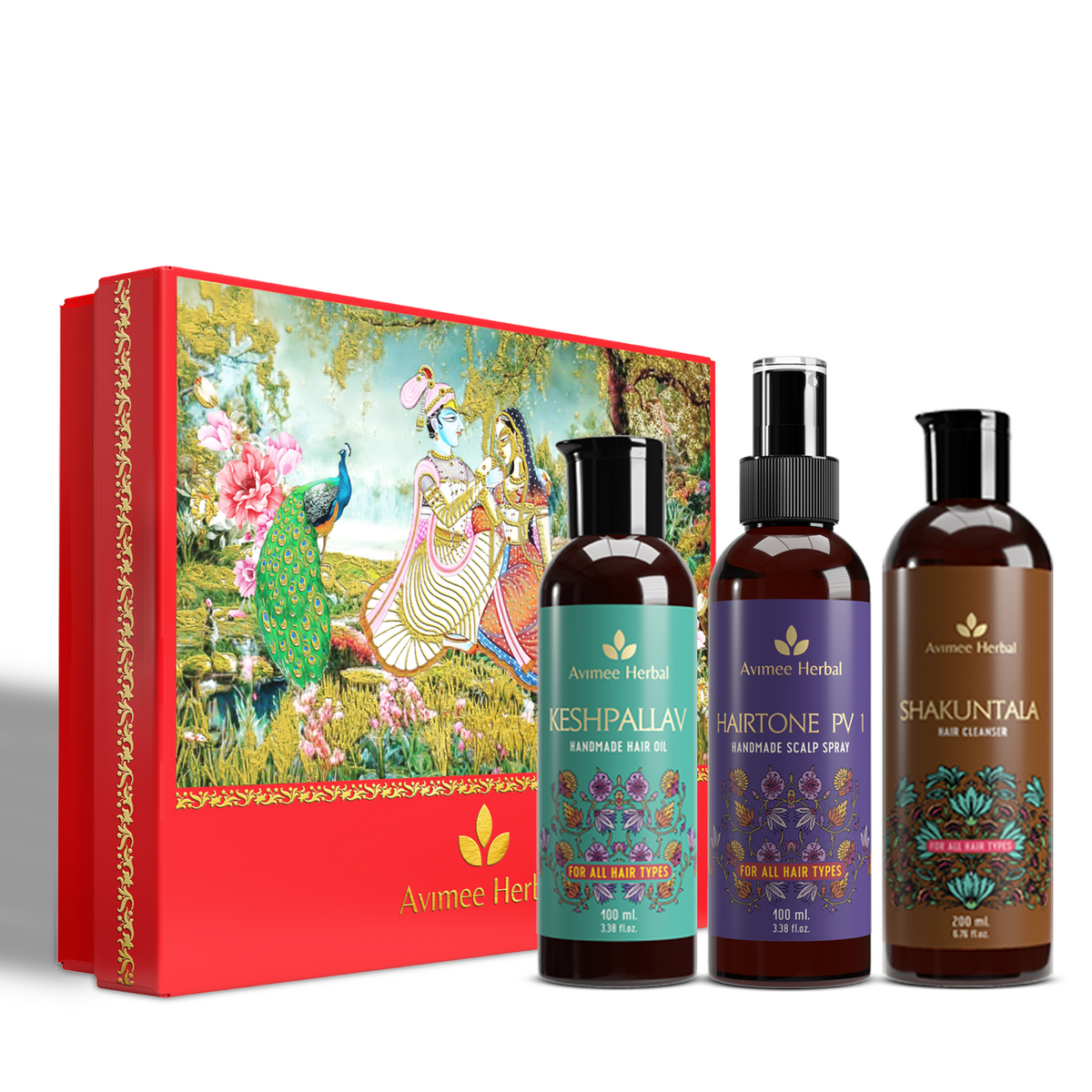 Avimee Herbal Hair Care Gift Box