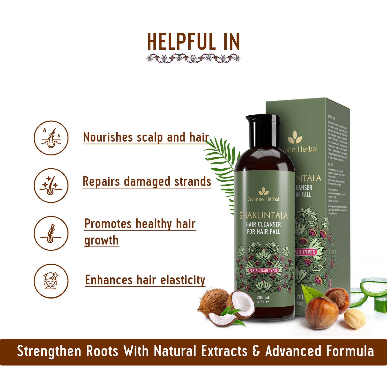 Shakuntala Hair Fall Control Hair Cleanser