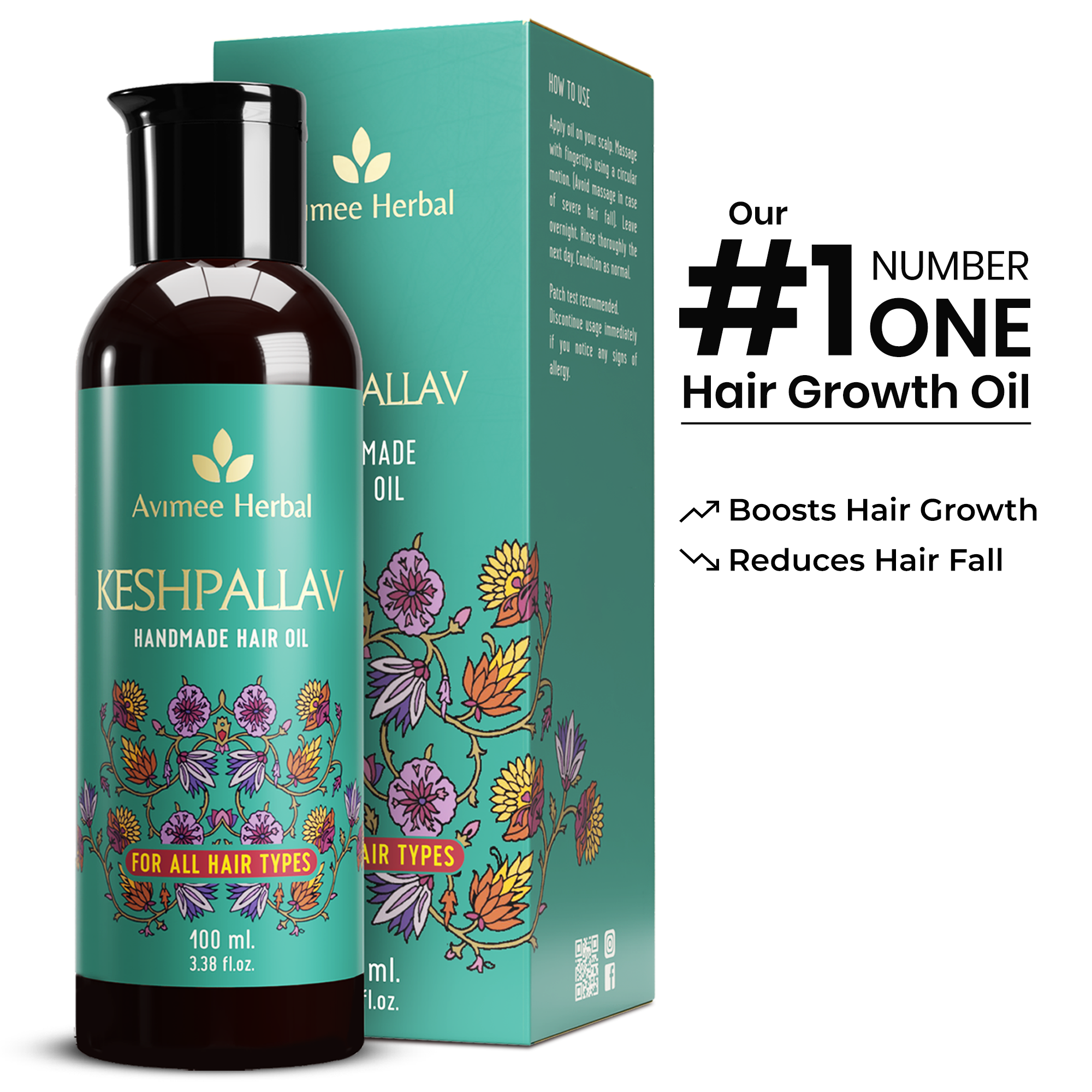 Buy Keshpallav Hair Oil | Best Ayurvedic Hair Oil for Hair Growth